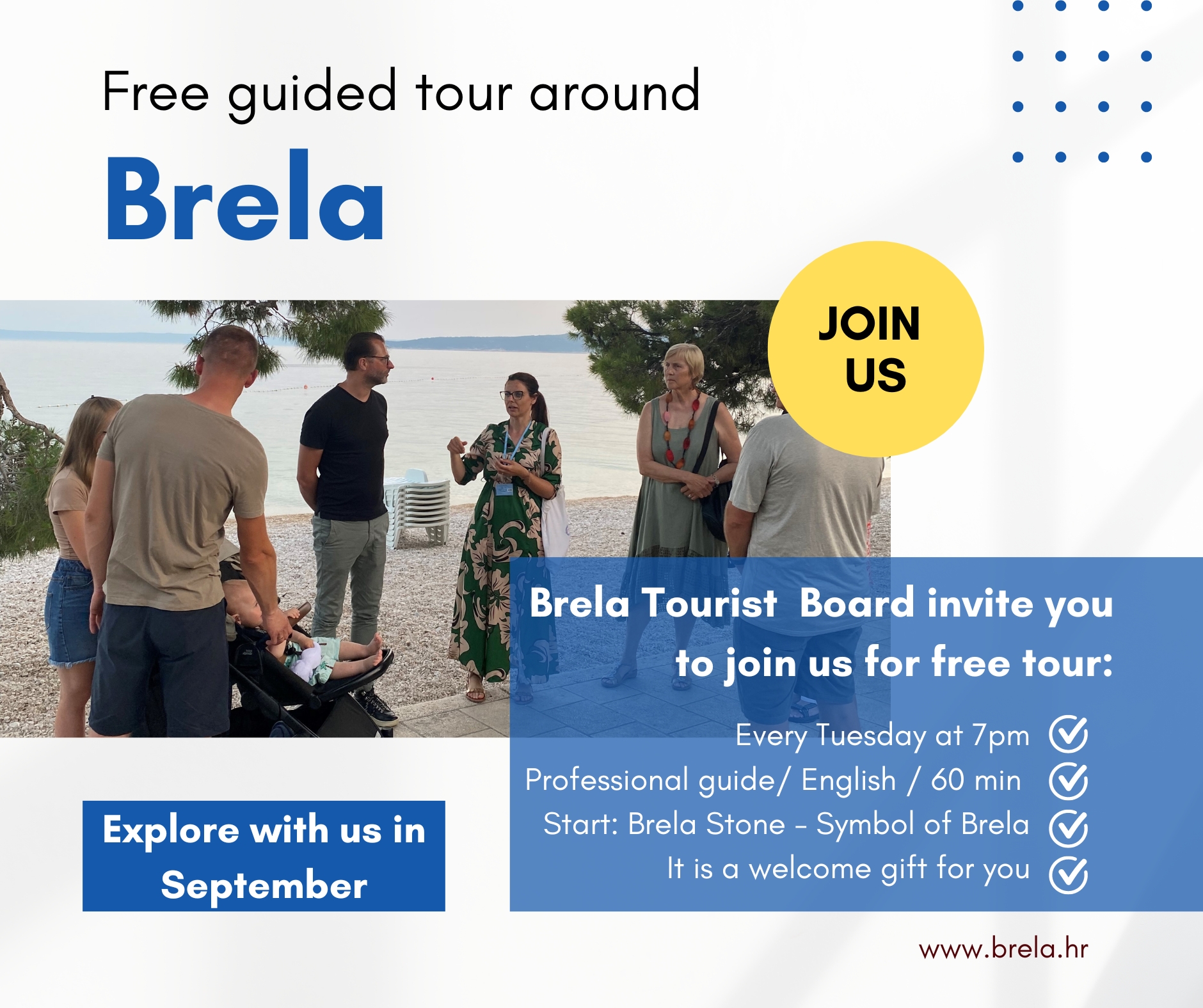Free Tour around Brela - Events | TZ Brela
