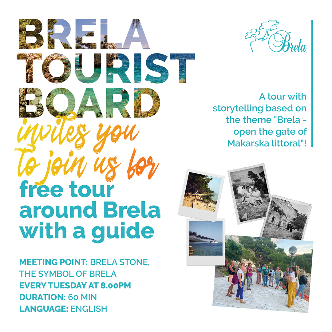 Free Tour around Brela - Free Weekly Program | TZ Brela